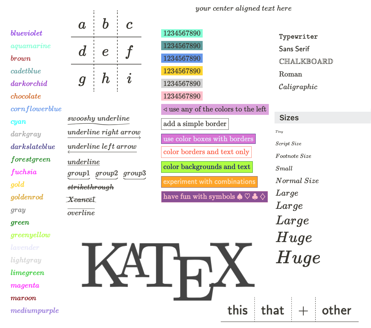 Advanced Notion Formatting Using KaTeX Expressions Notion Things