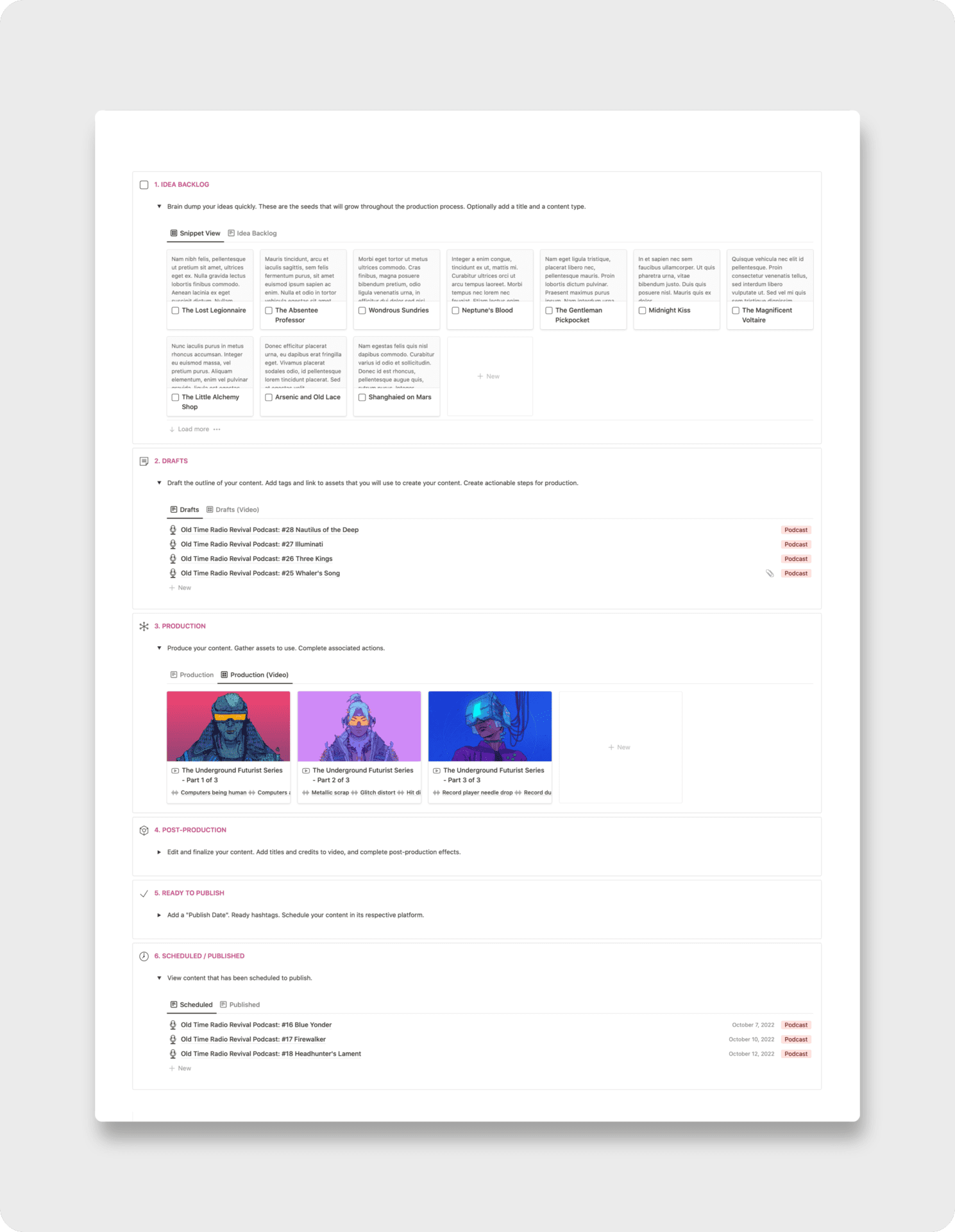 Expandables - Notion Things